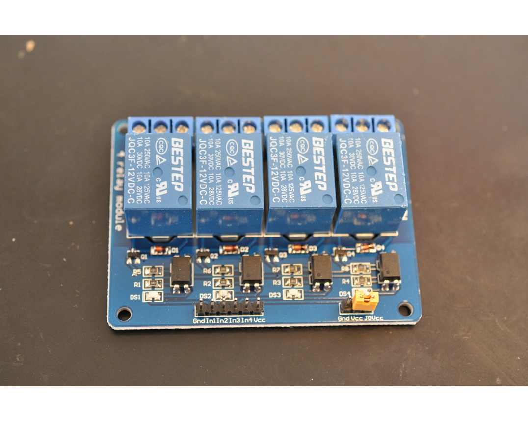 Buy Relay board 5v/logic level operation 4 channels - assembled (4ch ...