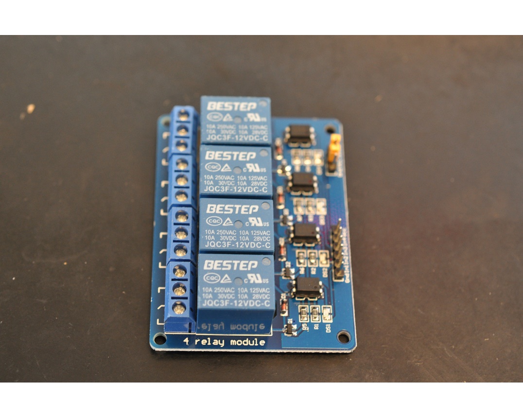 Buy Relay board 5v/logic level operation 4 channels - assembled (4ch ...