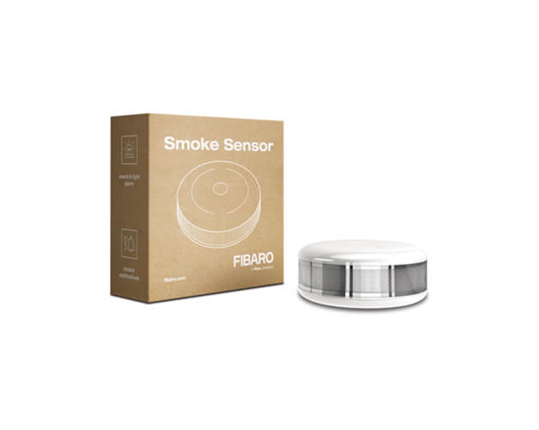 Buy Smoke sensor - Fibaro Smoke Sensor (FGSD-002) for 50.9 € at en.m.nu
