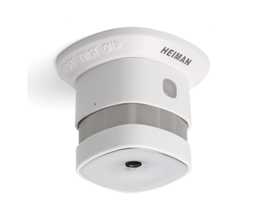 Heiman Smart Smoke Sensor – Zigbee Smoke Detector for Home Safety