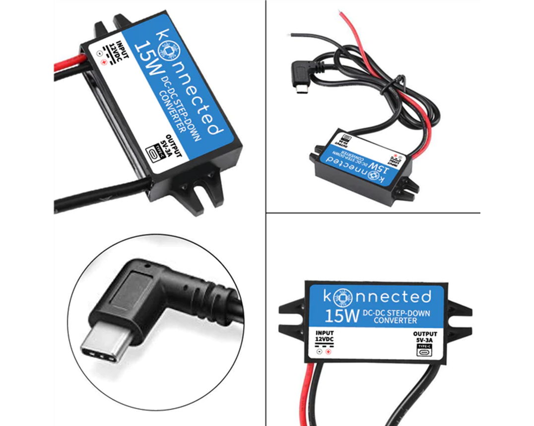 Buy 12V to 5V USB transformer (USB-CONV-X) for 30.9 € at en.m.nu