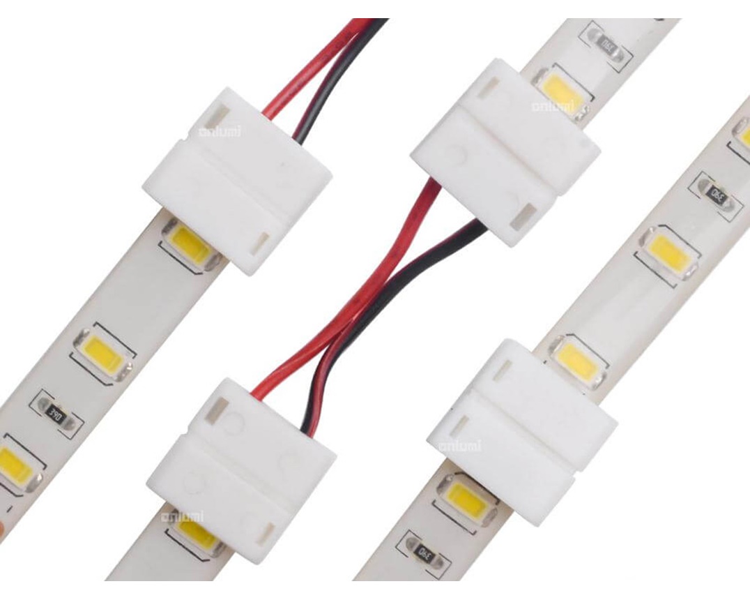 Buy Weatherproof 2-pin LED strip connector - 10mm (DJ-N10-2) for 3.9 ...