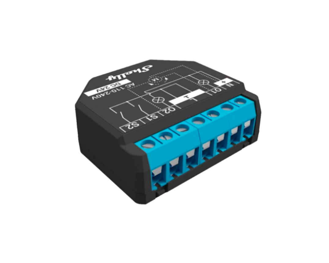Buy Shelly Plus 2PM - Two-channel built-in relay with energy metering ...