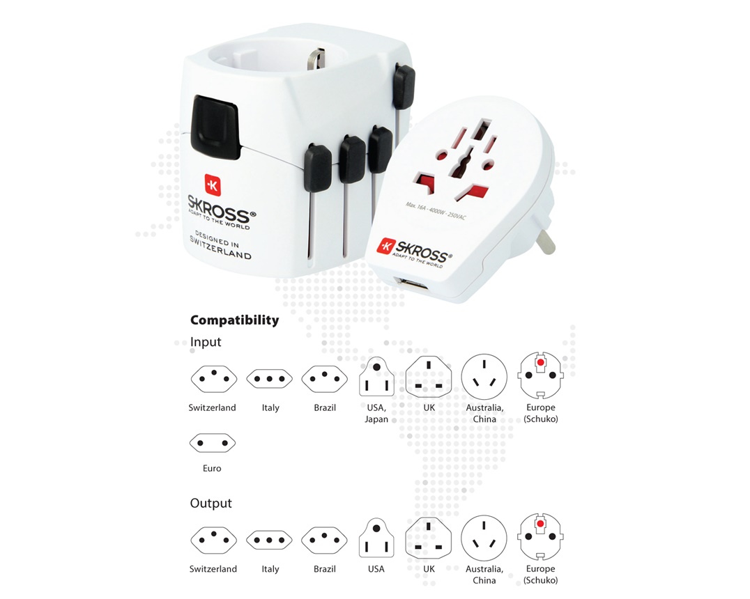 Buy World Adapter PRO World USB (1.302539) for 39.9 € at en.m.nu