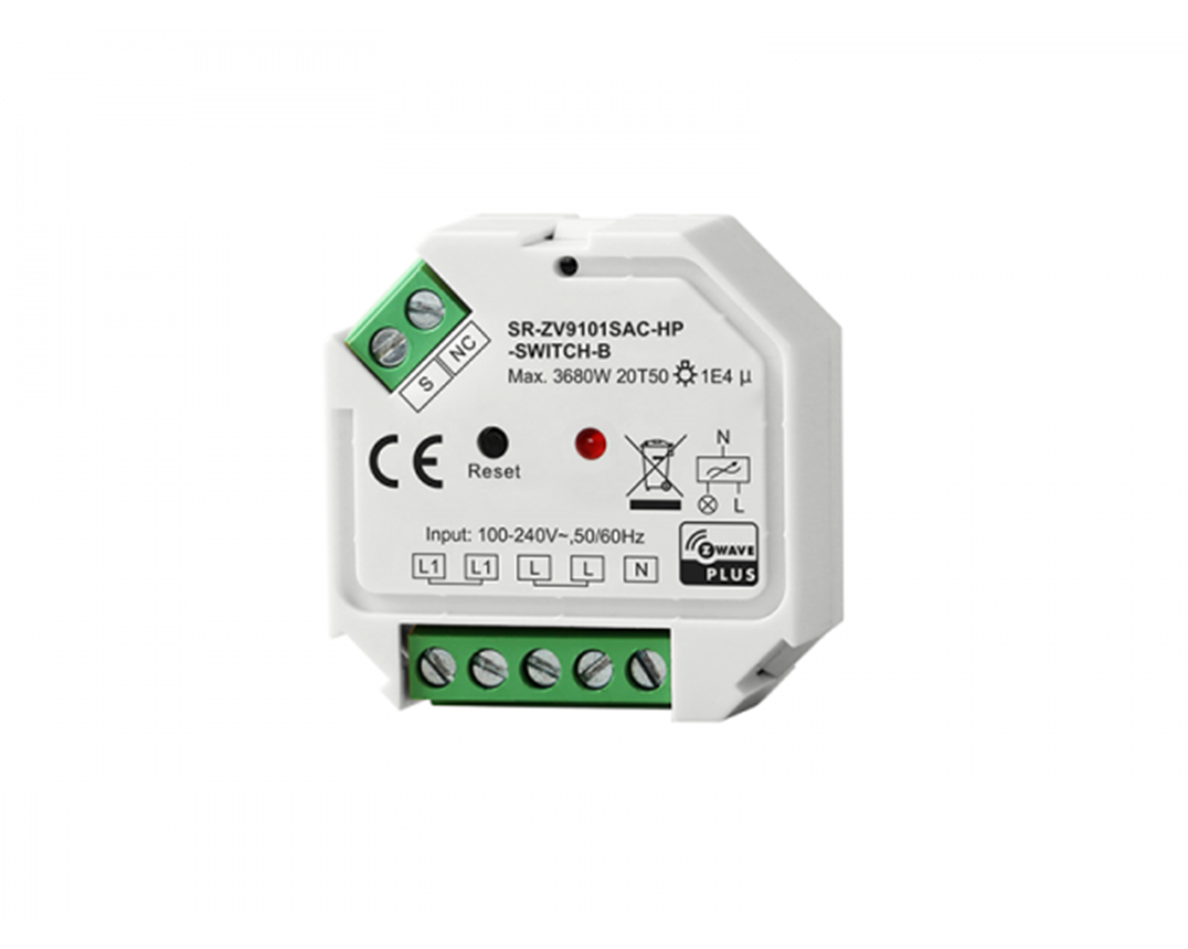 Buy Built-in relay 16A - 1-channel with Z-Wave (SR-ZV9101SAC-HP-SWITCH ...