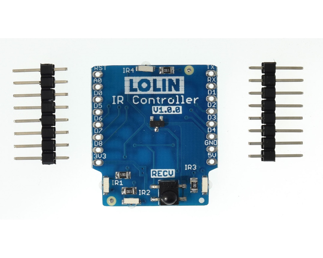Buy IR Controller Shield V1.0.0 for LOLIN D1 mini (LOLIN_IRRECV) for 3. ...