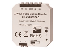 Buy Built-in button 4 channels - Z-wave Push-button Coupler (SR ...