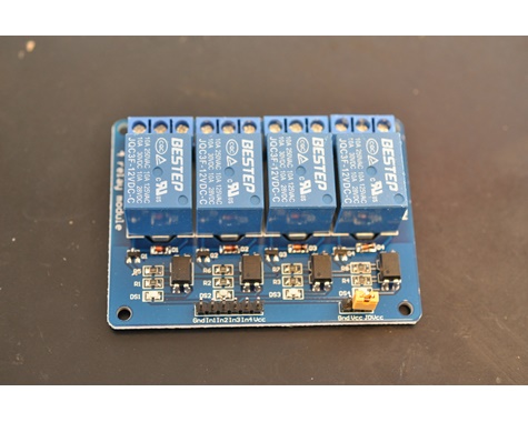 Buy Relay board 5v/logic level operation 4 channels - assembled (4ch ...