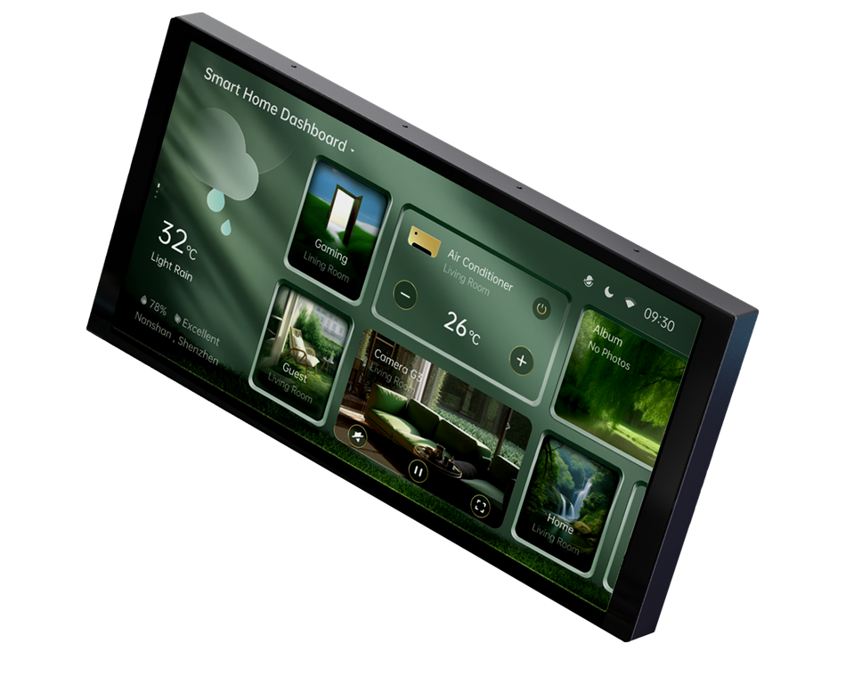 Aqara Panel Hub S1 Plus EU – Smart hem-kontrollpanel med Matter och Zigbee