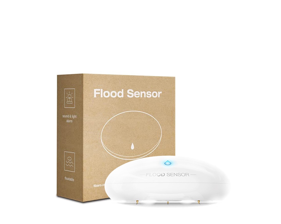 Buy Water sensor (Leakage) - Fibaro Flood Sensor (FGFS-101-ZW5) for 45. ...