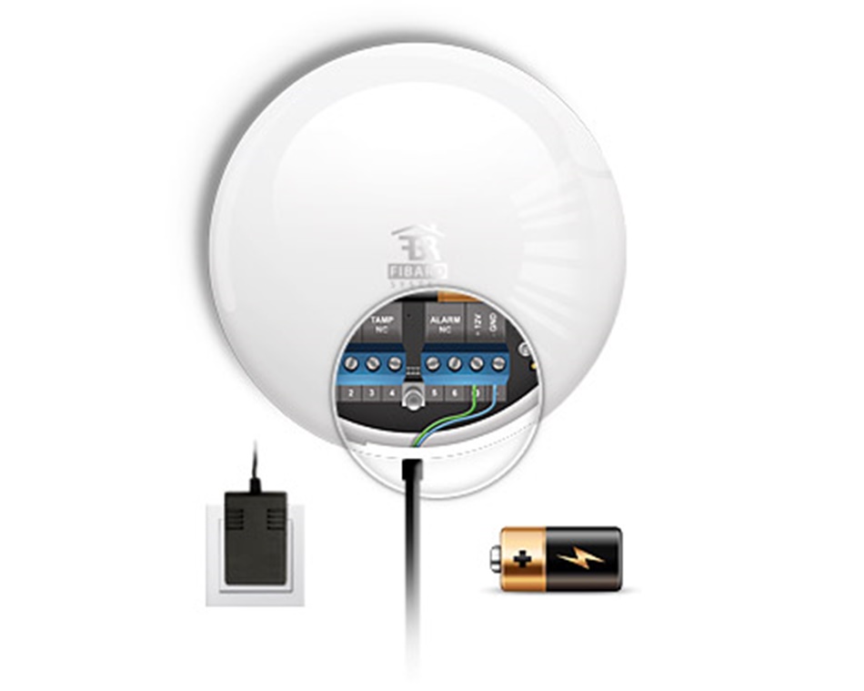 Buy Water sensor (Leakage) - Fibaro Flood Sensor (FGFS-101-ZW5) for 45. ...