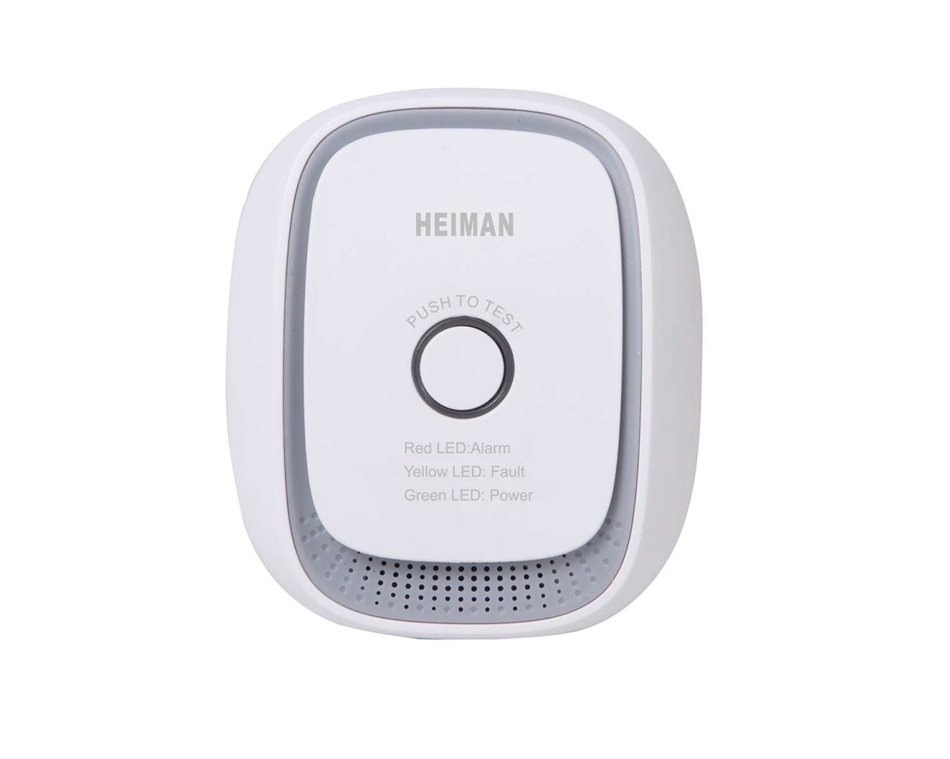 Heiman Smart Combustible Gas Sensor – Zigbee Gas Detection for Home Safety
