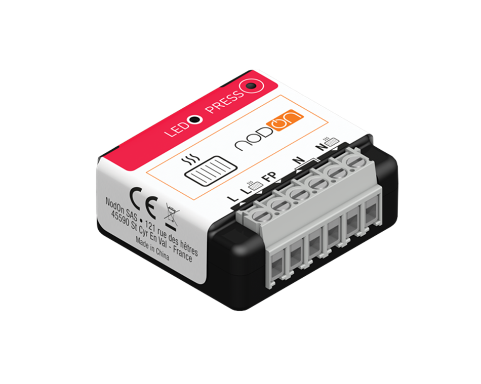 Buy Nodon Zigbee Pilot Wire Heating Module – Smart Home Control | m.nu