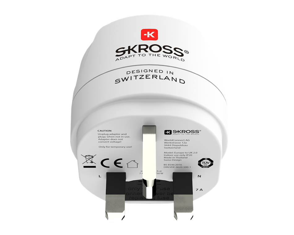 Buy UK and other countries power adapter (1.500230-E) for 8.9 € at en.m.nu