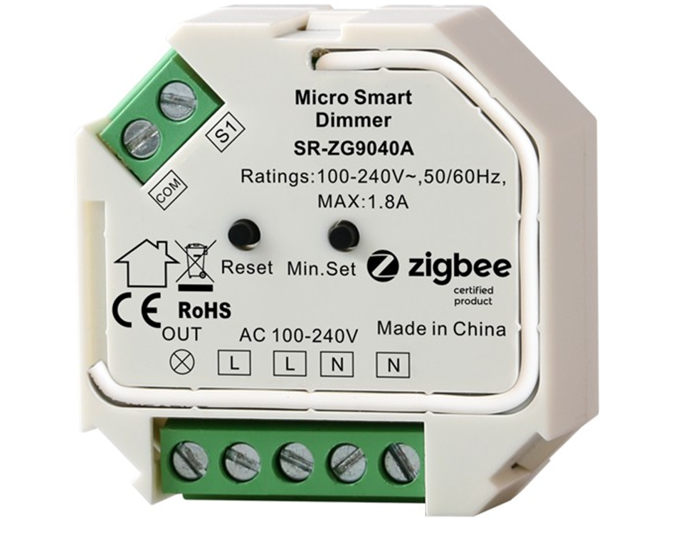 Buy Built-in dimmer ZigBee - Micro Smart Dimmer (SR-ZG9040A-S) for 35.9 ...