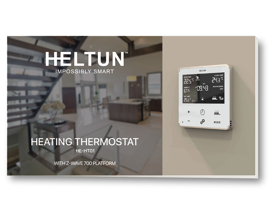 Buy Advanced thermostat for electric heating systems. (HE-HT01-WW) for ...